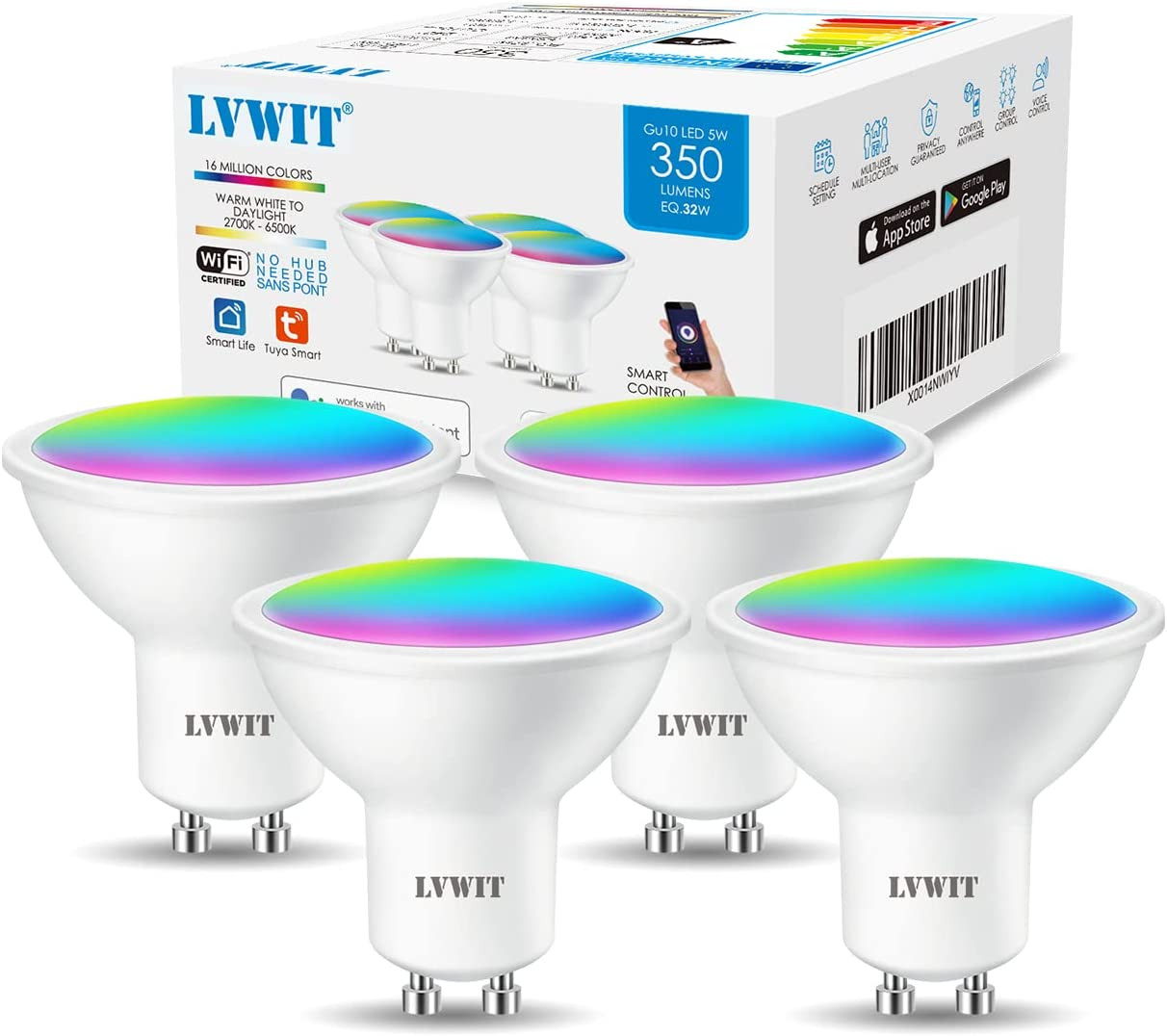 Installing OpenBeken on LVWIT 5W 350Lm RGB Bulbs with BK7231T and SM2135Eh Controller