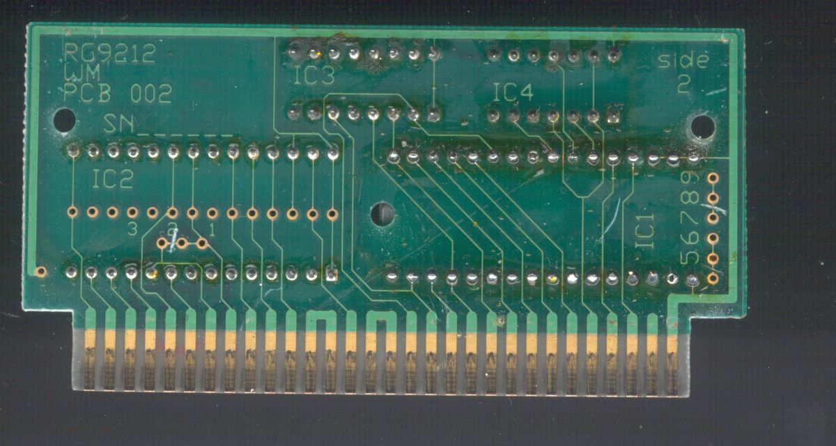 Which mapper was this pcb made for? | WM/WF boards - nesdev.org