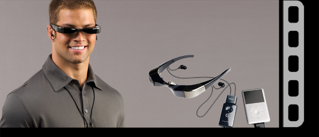 [Sprzedam]Video okulary Myvu Crystal dla iPhon 'a iPoda, Mp4