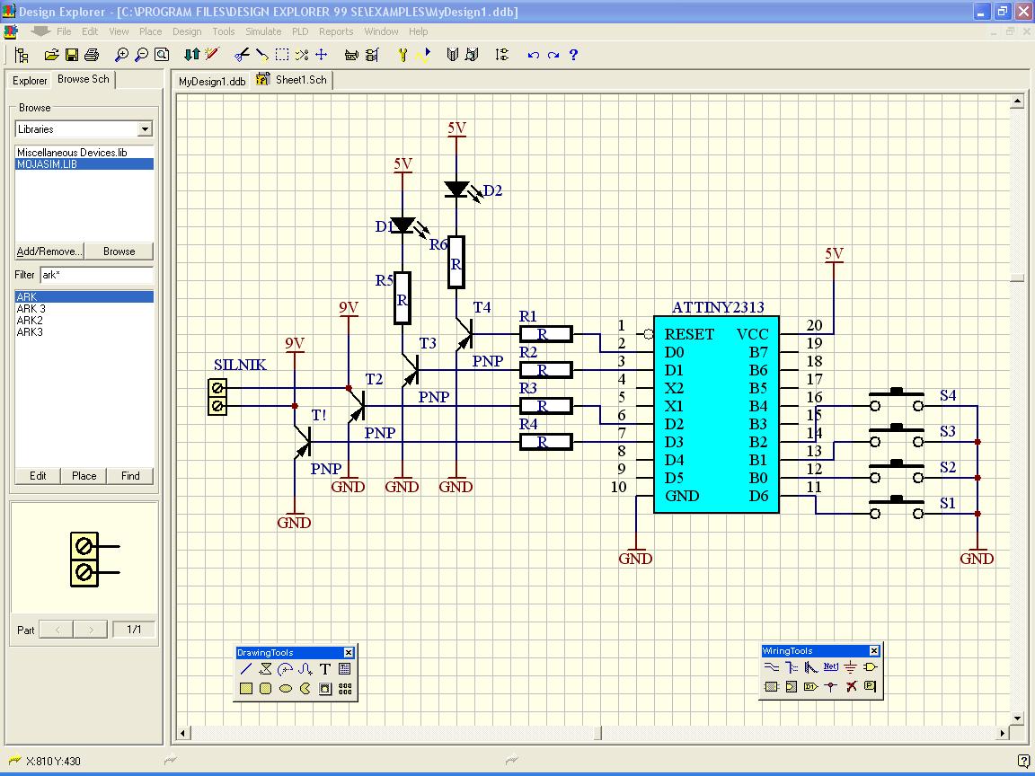 Prośba w doborze rezystorów i spraqwdzenie schematu.