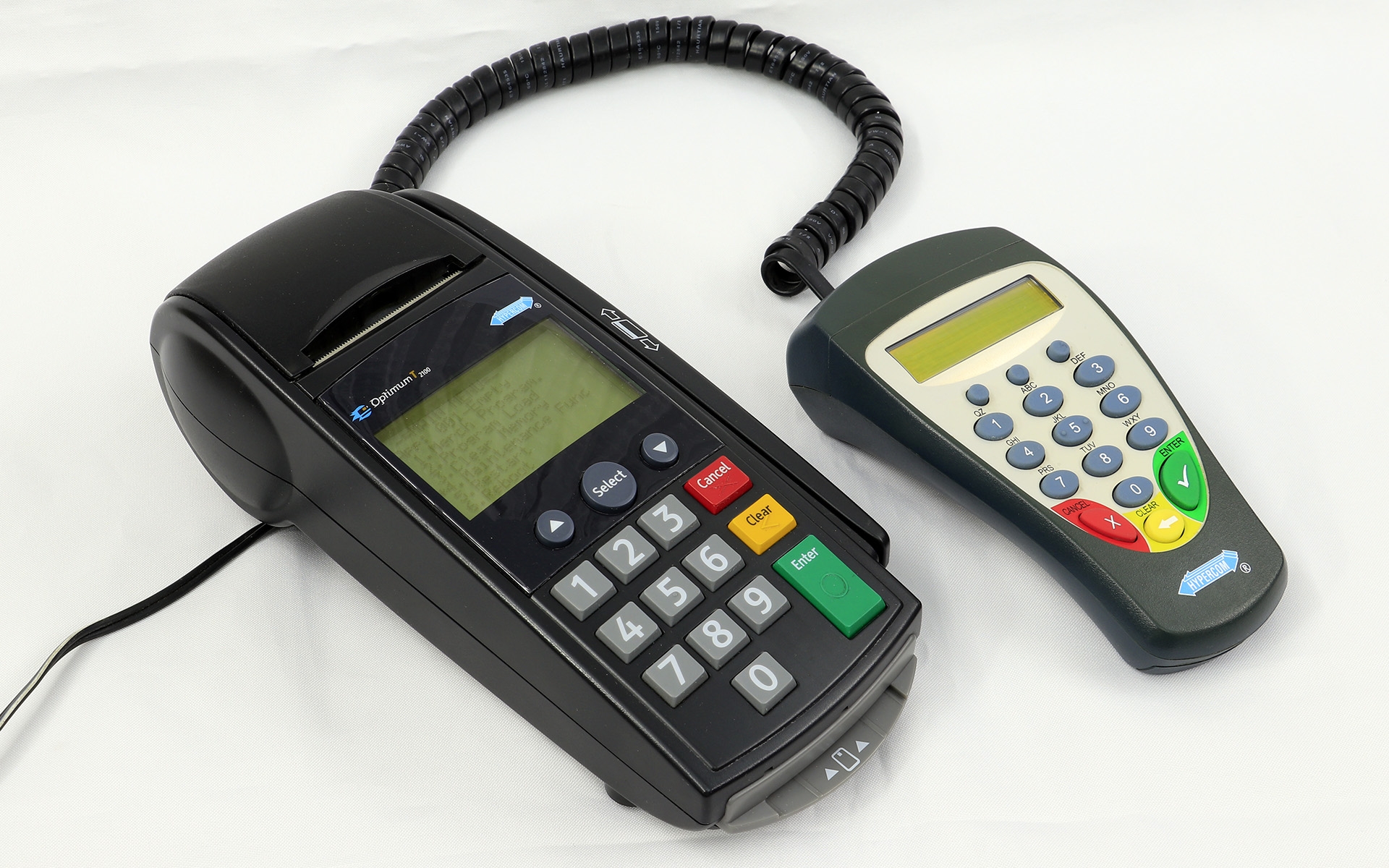 [Sprzedam] Terminal płatniczy Hypercom T2100 + pinpad