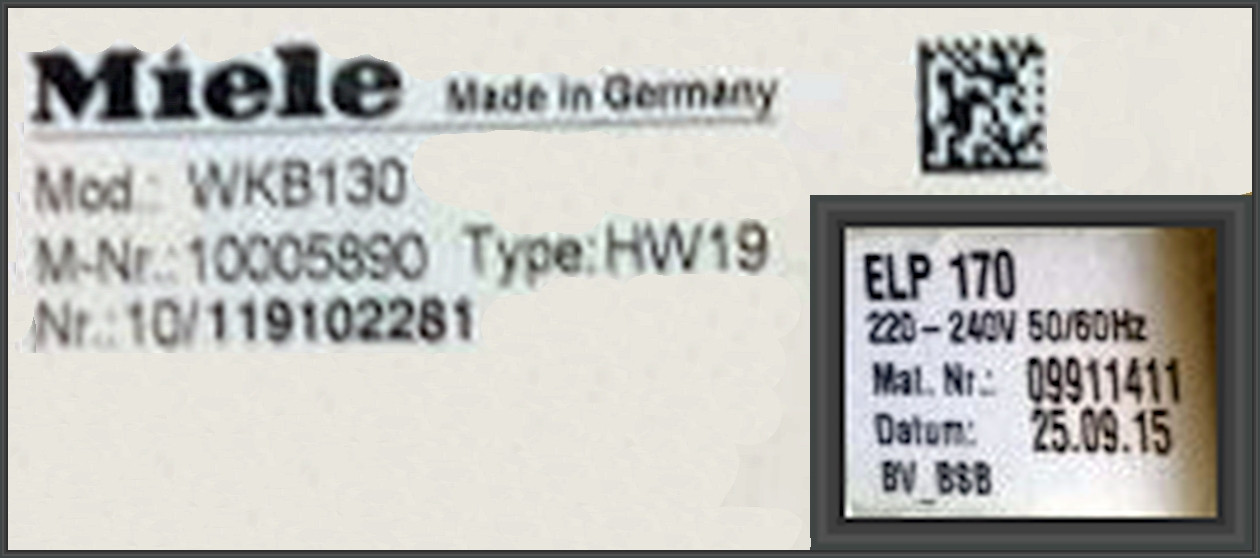[Rozwiązano] Miele WKB130 - po uruchomieniu wyświetla błąd F63