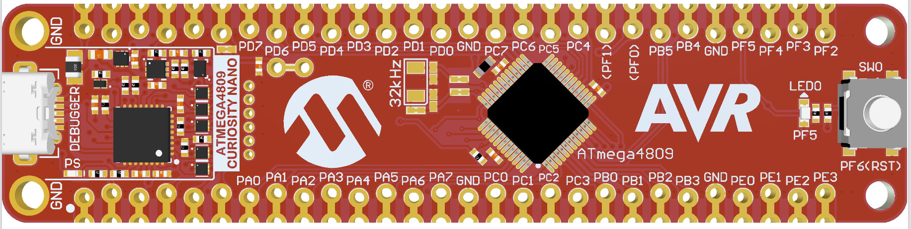 ATMEGA4809 CURIOSITY NANO - elektroda.pl