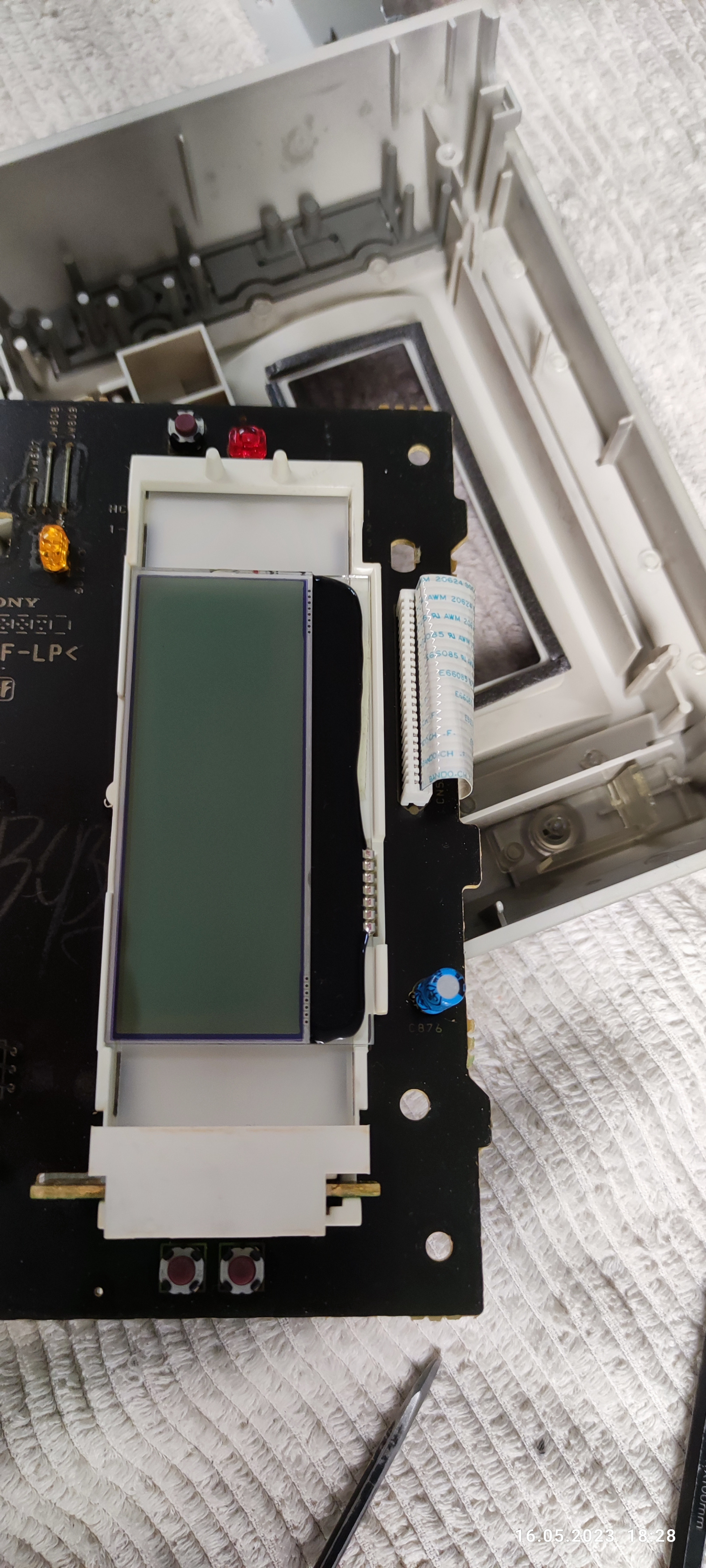 [Rozwiązano] Sony HCD M10 (CMT M100MD): Poprawa kontrastu wyświetlacza ...