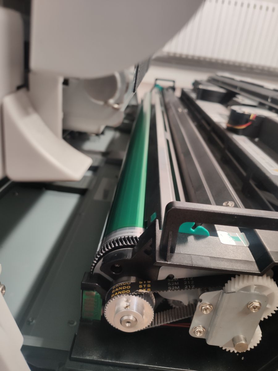 Teriostar/OKI/SEIKO LP-1040-MF - pionowe pasy: regeneracja zużytego ...