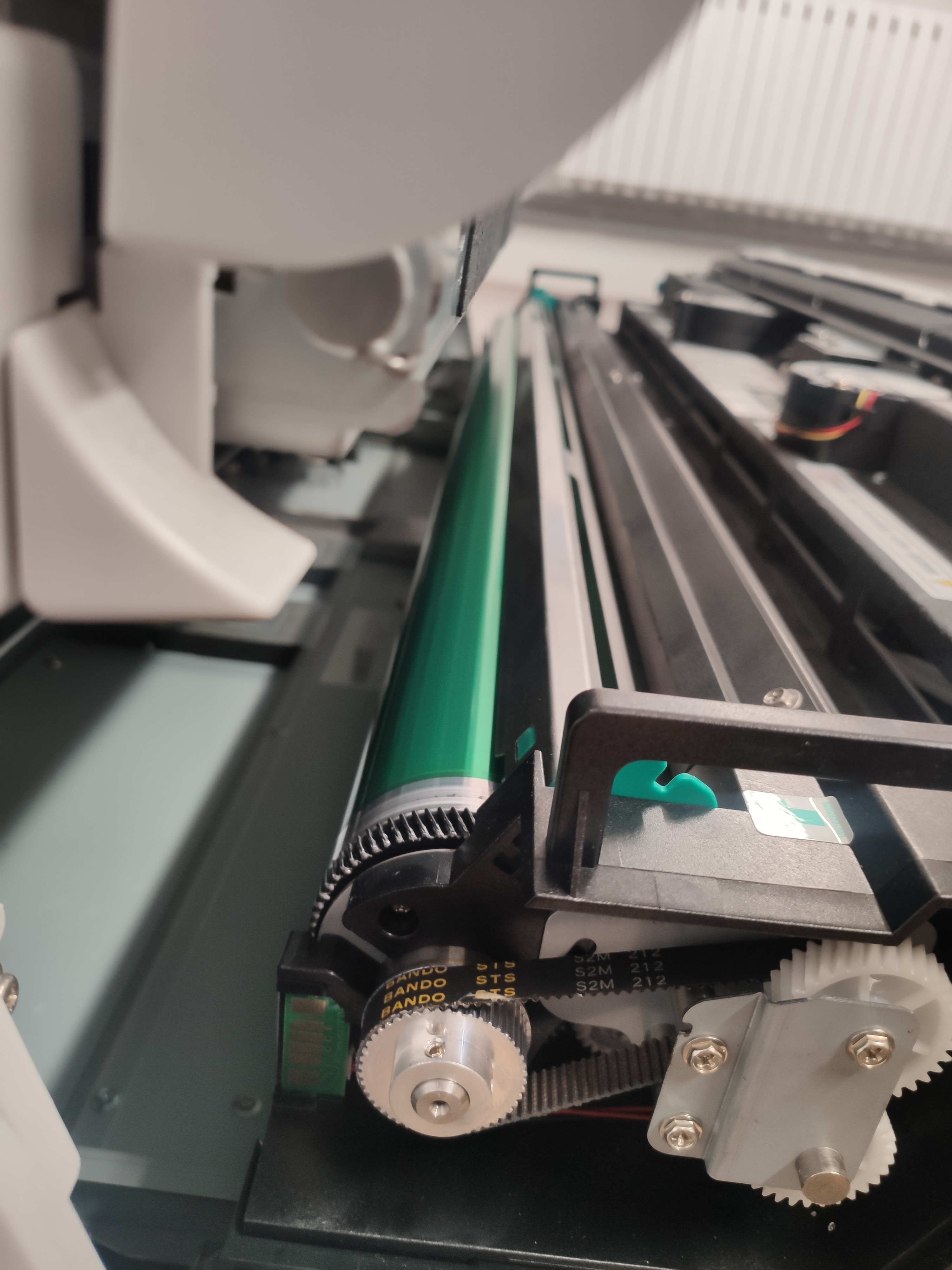 Teriostar/OKI/SEIKO LP-1040-MF - pionowe pasy: regeneracja zużytego ...