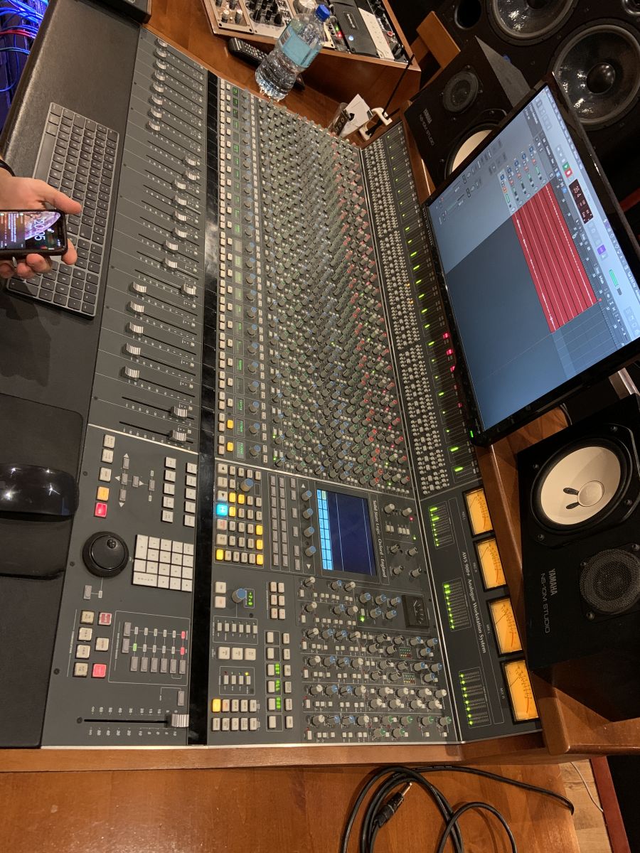 SSL AWS 900+ wymiana suwaków / faders / tłumików - elektroda.pl