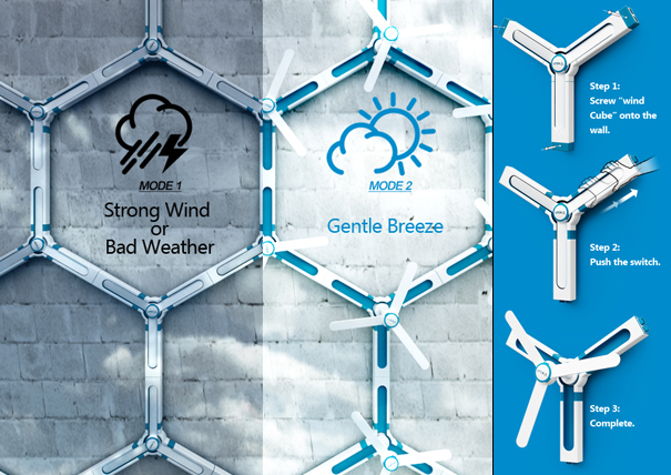 Wind Cube - domowa elektrownia wiatrowa - elektroda.pl