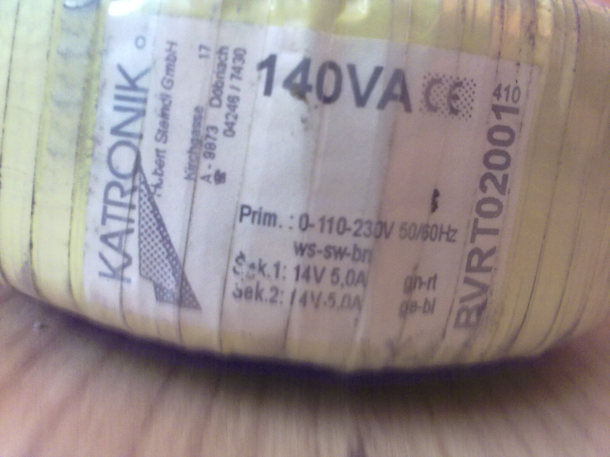 Transformator KATRONIK - jak rozszyfrować kolory kabli?