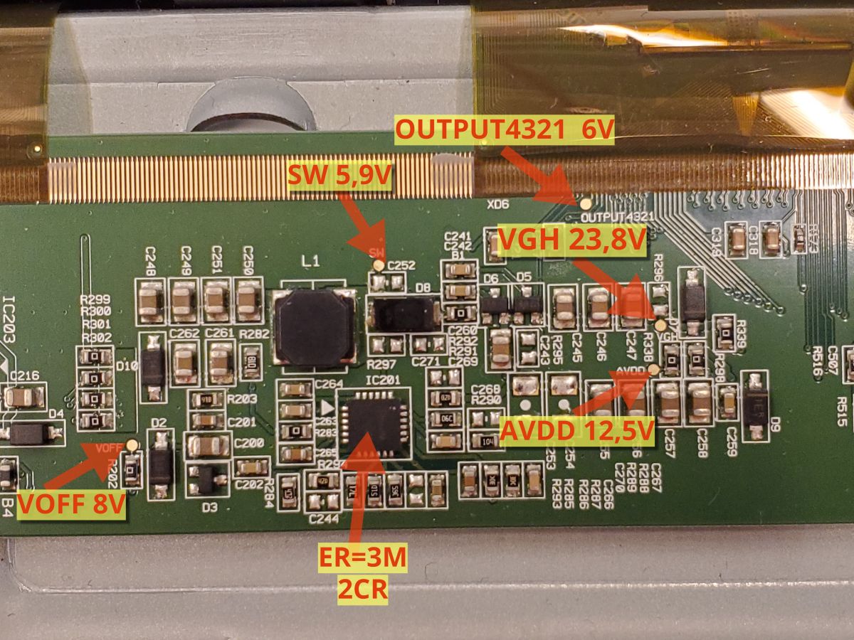 TV samsung zły obraz - panel CY-MK270BNEV1H, inwerter (?) MV270FHB-N20