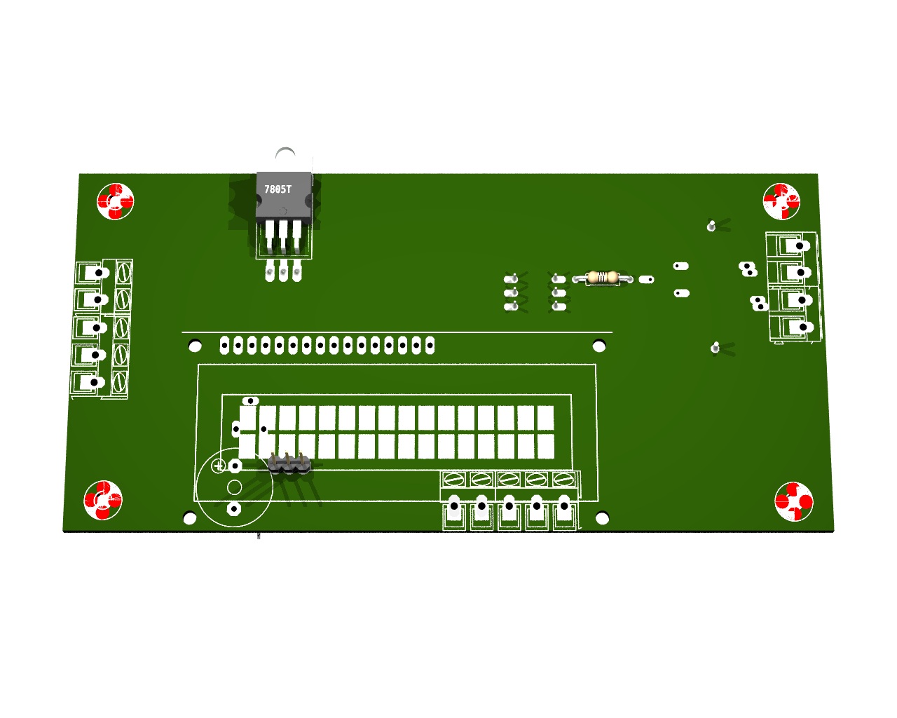 [LPC1114][EAGLE][230V] prosze o sprawdzenie layout'u PCB
