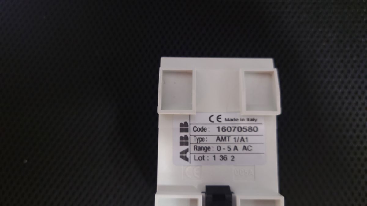 [Sprzedam] Sprzedam: Komplet 3 amperomierzy ABB AMT 1/A1 40A na szynę ...