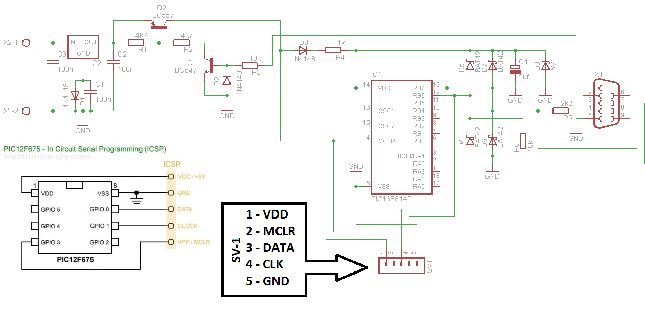 Podłączenie PIC12F675 do prostego programatora: sposób, zasady i programy