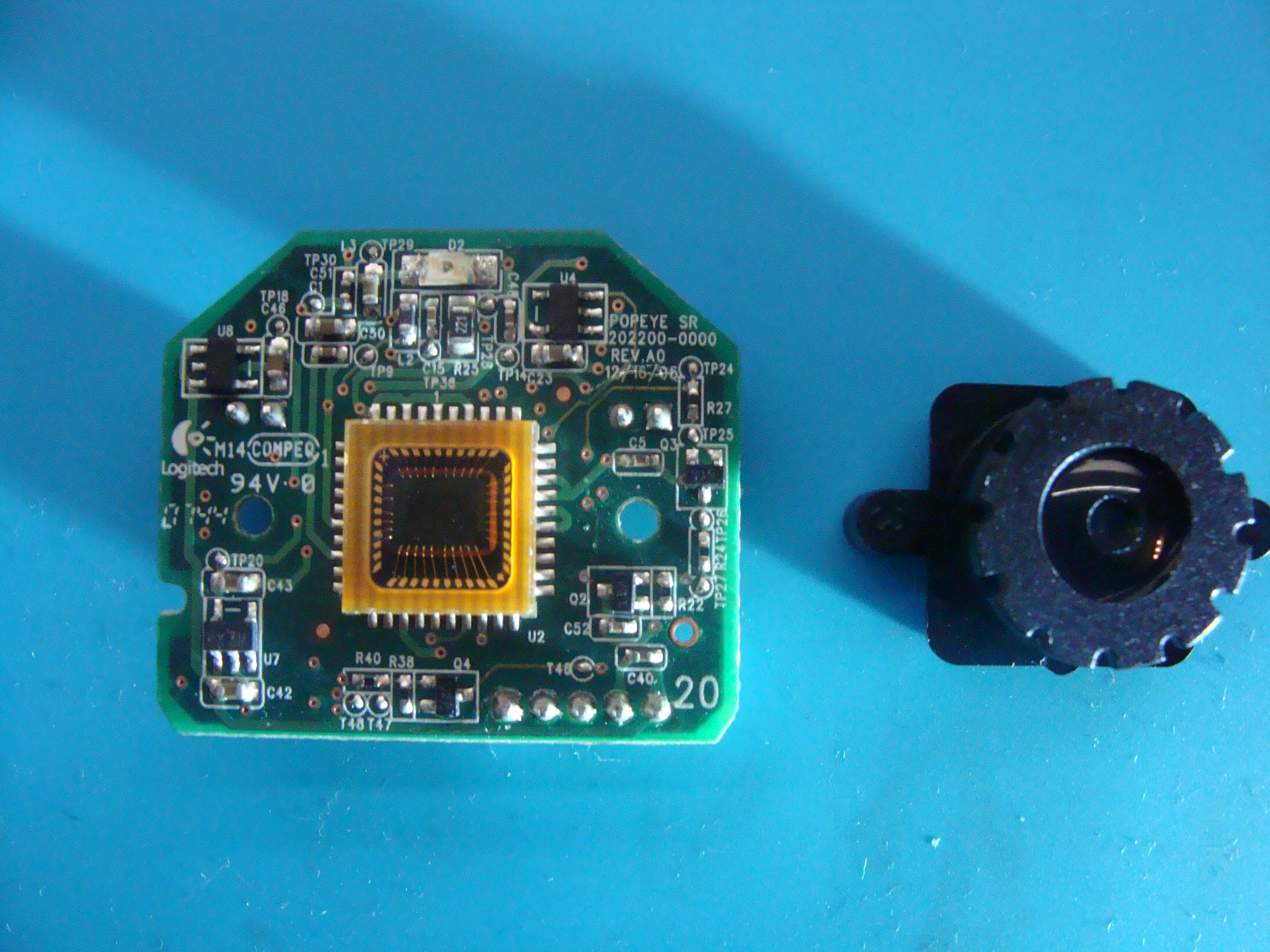 PCB kamera od Logitech jak podłączyć piny do USB - elektroda.pl