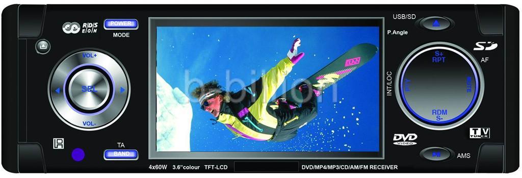 AM/FM MPX high Power Car Digital Media Player - Laser