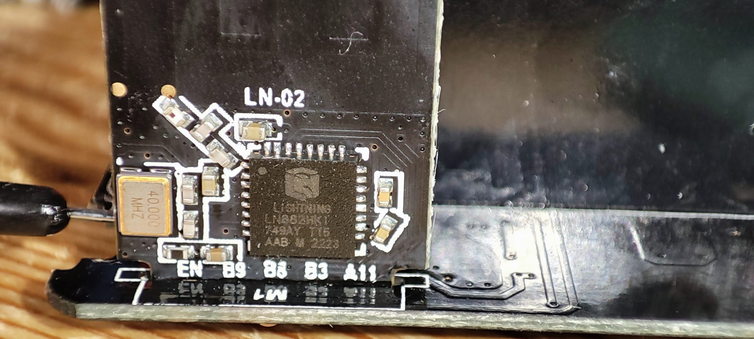 Identify Mini smart switch WiFi Relay Module with ln882hki Chip