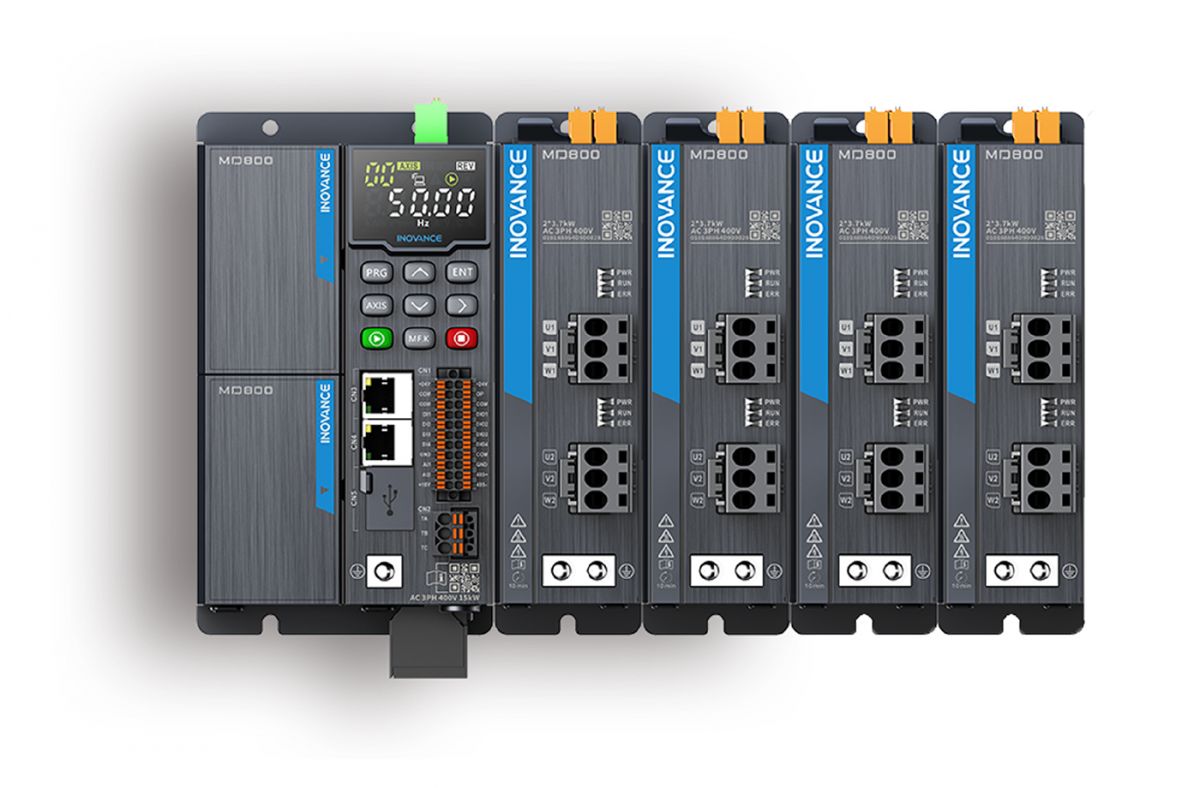Wieloosiowy falownik modułowy Inovance MD800 - elektroda.pl