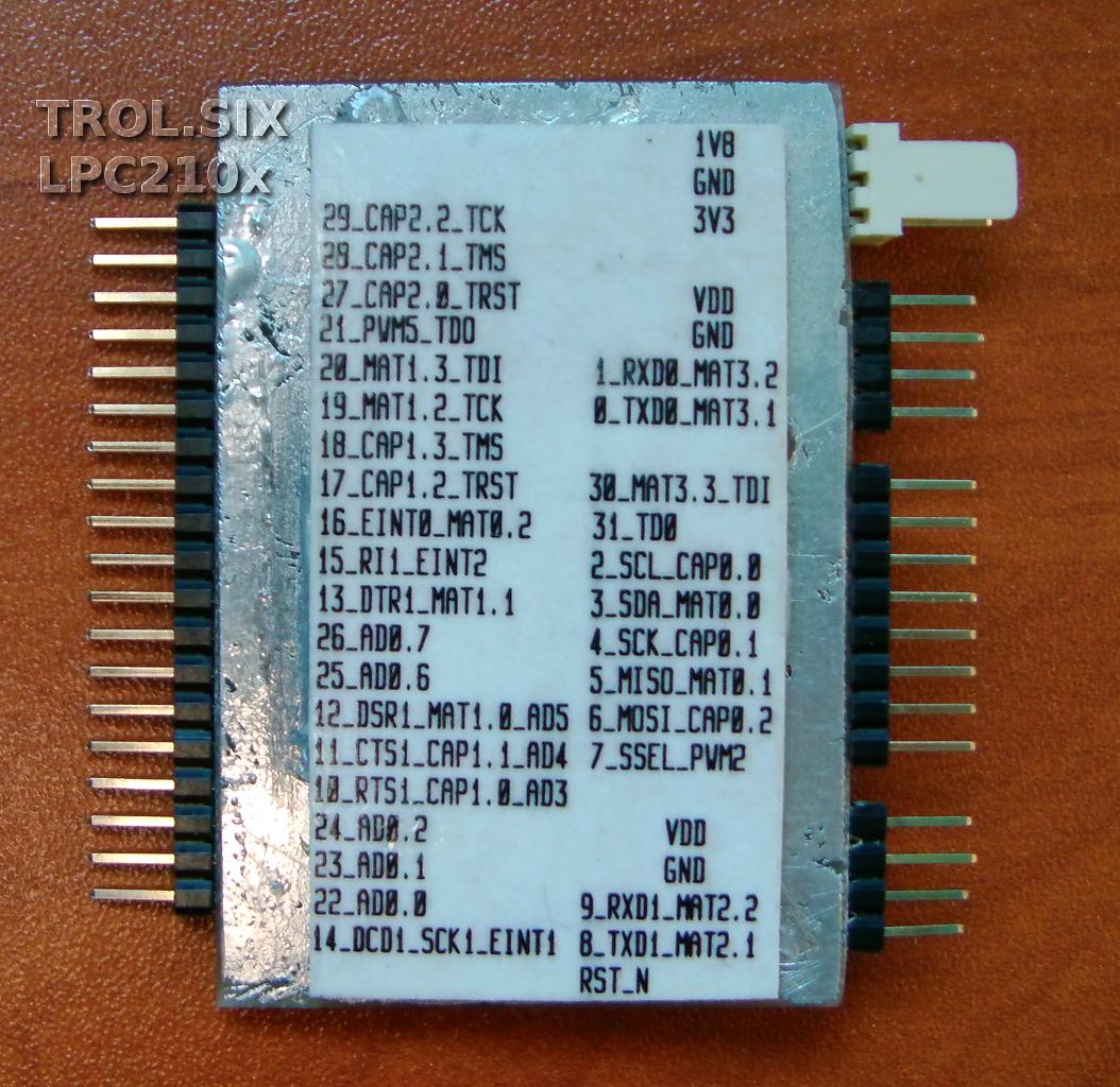 Płytka na start z ARM LPC2101 LPC2102 LPC2103 - elektroda.pl
