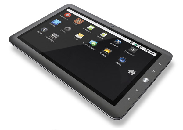 Coby MID1125 - 10-calowy tablet z procesorem 1 GHz, 512 MB RAM-u i Androidem 2.3