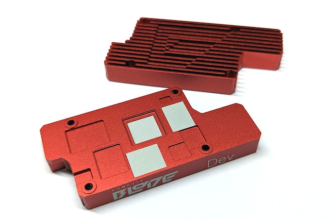 Compute Blade - montowana w racku płyta główna Raspberry Pi CM4 z PoE i ...