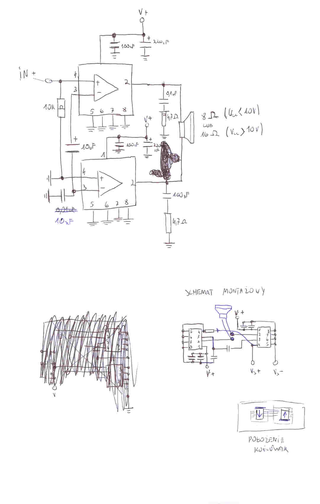 TDA7231 (mostek 2x1,6W), czy taki układ zadziała? - elektroda.pl