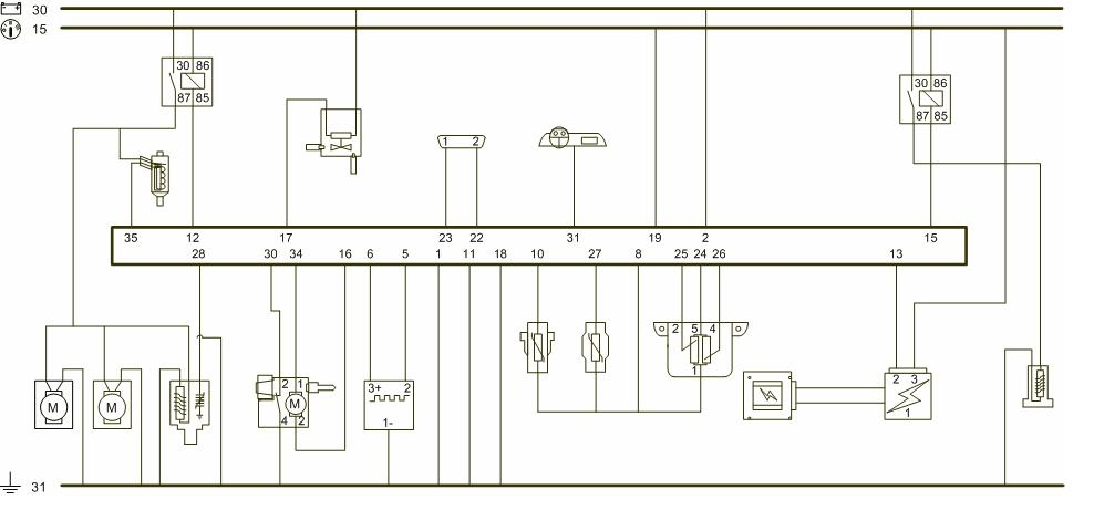 Vw Polo 93 1.0 AAU - Szukam schematu sterowania silnika