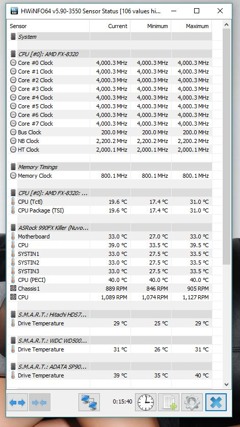 [Rozwiązano] HWINFO - Temperatura CPU - który wskaźnik daje najlepsze pojęcie o temperaturze