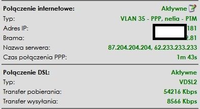 [Rozwiązano] Router Netia adb vv 5822 nie łączy z internetem po ...
