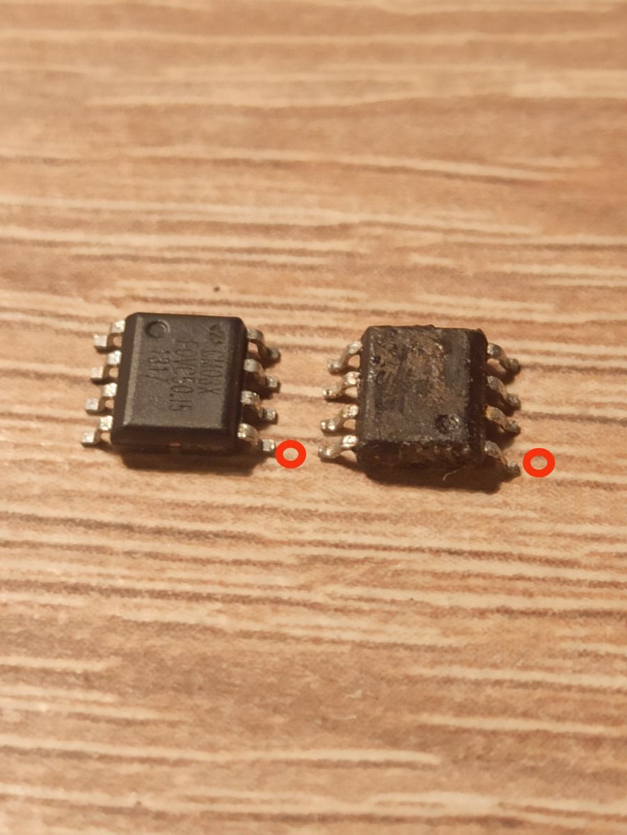 Porównanie układów smd: CM03AX vs CM03X w zasilaczu ATX