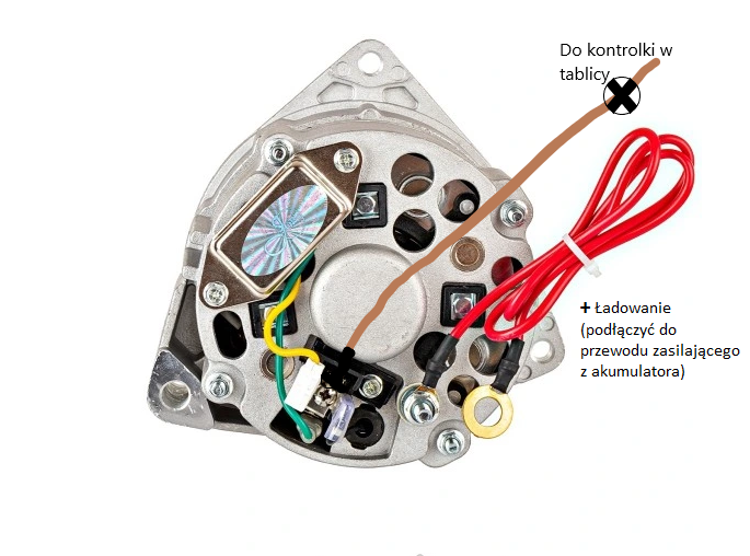 Ursus C360 - jak podłączyć alternator podczas remontu instalacji?