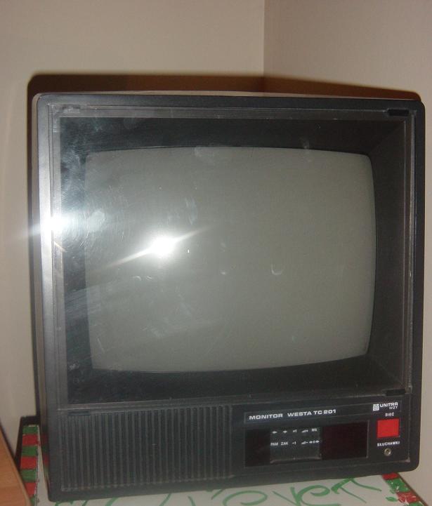 (Sprzedam) Unitra Monitor Westa TC 201. Pilnie. - elektroda.pl