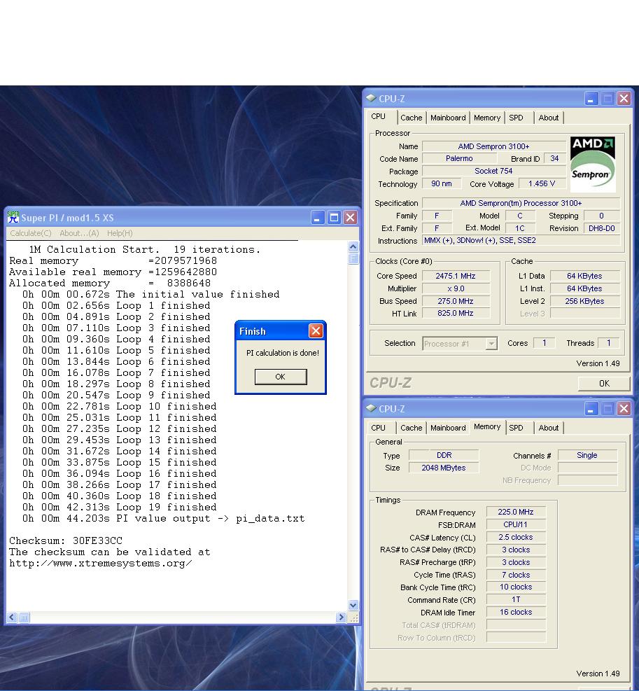 Ranking SuperPi w próbie 1M - elektroda.pl