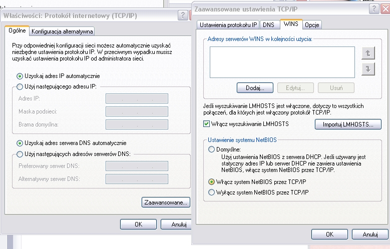 upc-udostępnianie plików w siecie przez router NETGERA RP614
