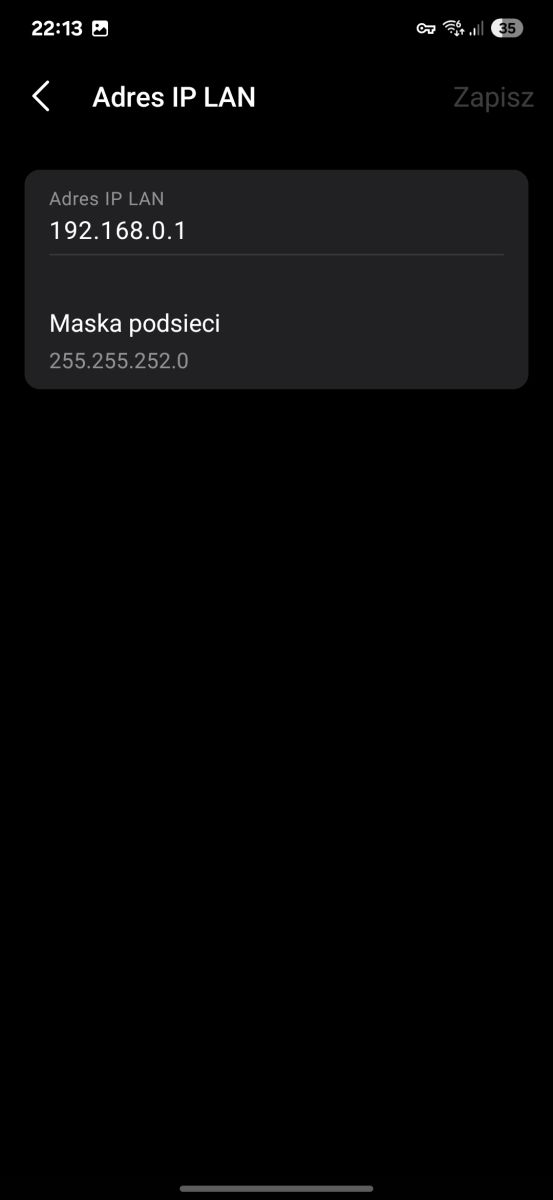 DECO X50 – czy ustawienia IP LAN i DHCP są poprawne?