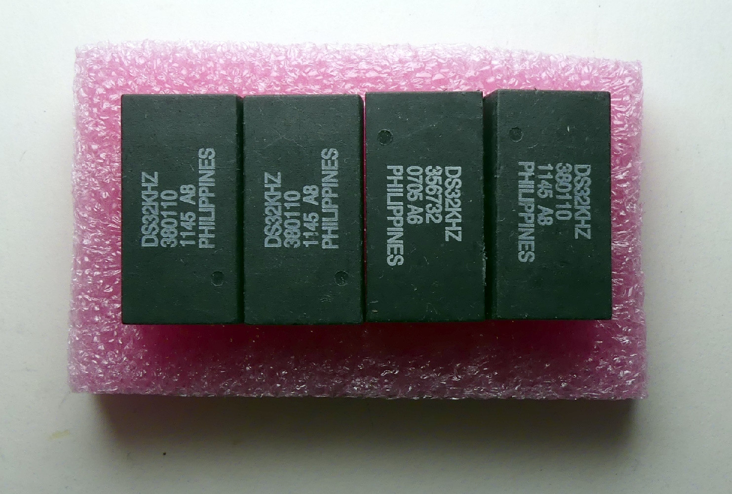 Zegarkowy TCXO DS32KHz i porównywanie częstotliwości oscyloskopem