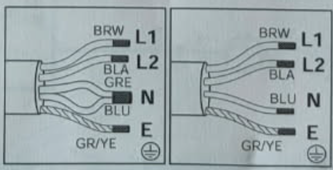 Beko BBSE17300B - po podłączeniu na 3 fazy grzeje tylko lewa strona