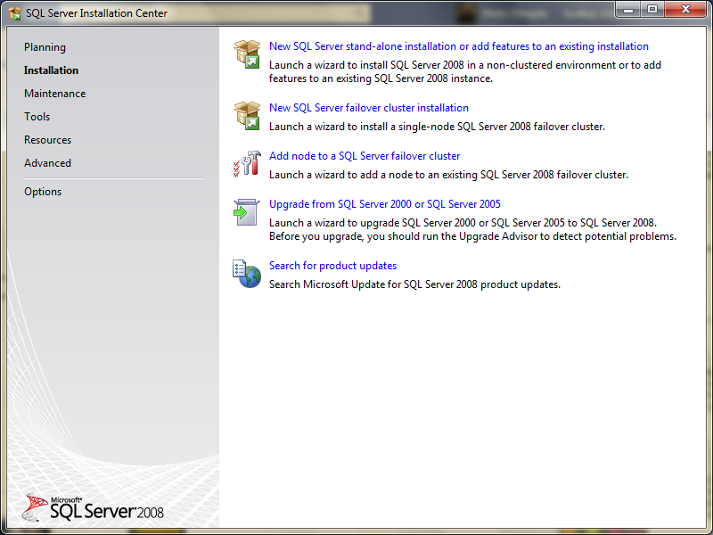 Jak zainstalować SQL Server 2008 Express na Windows XP SP3 32-bit?