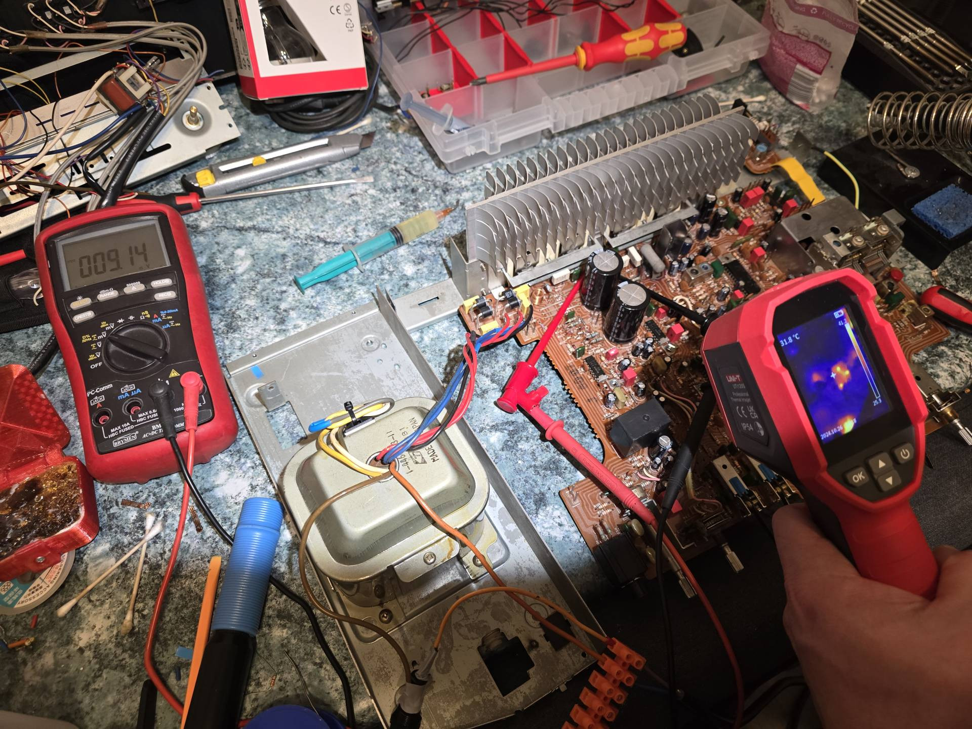 Remont amplitunera Sony STR-414L z 1978 - na co zwrócić uwagę?