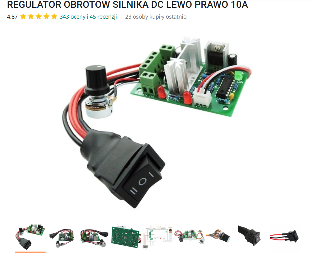 Jak dobrać odpowiedni regulator obrotów do silnika MY6812 12 V/120 W?