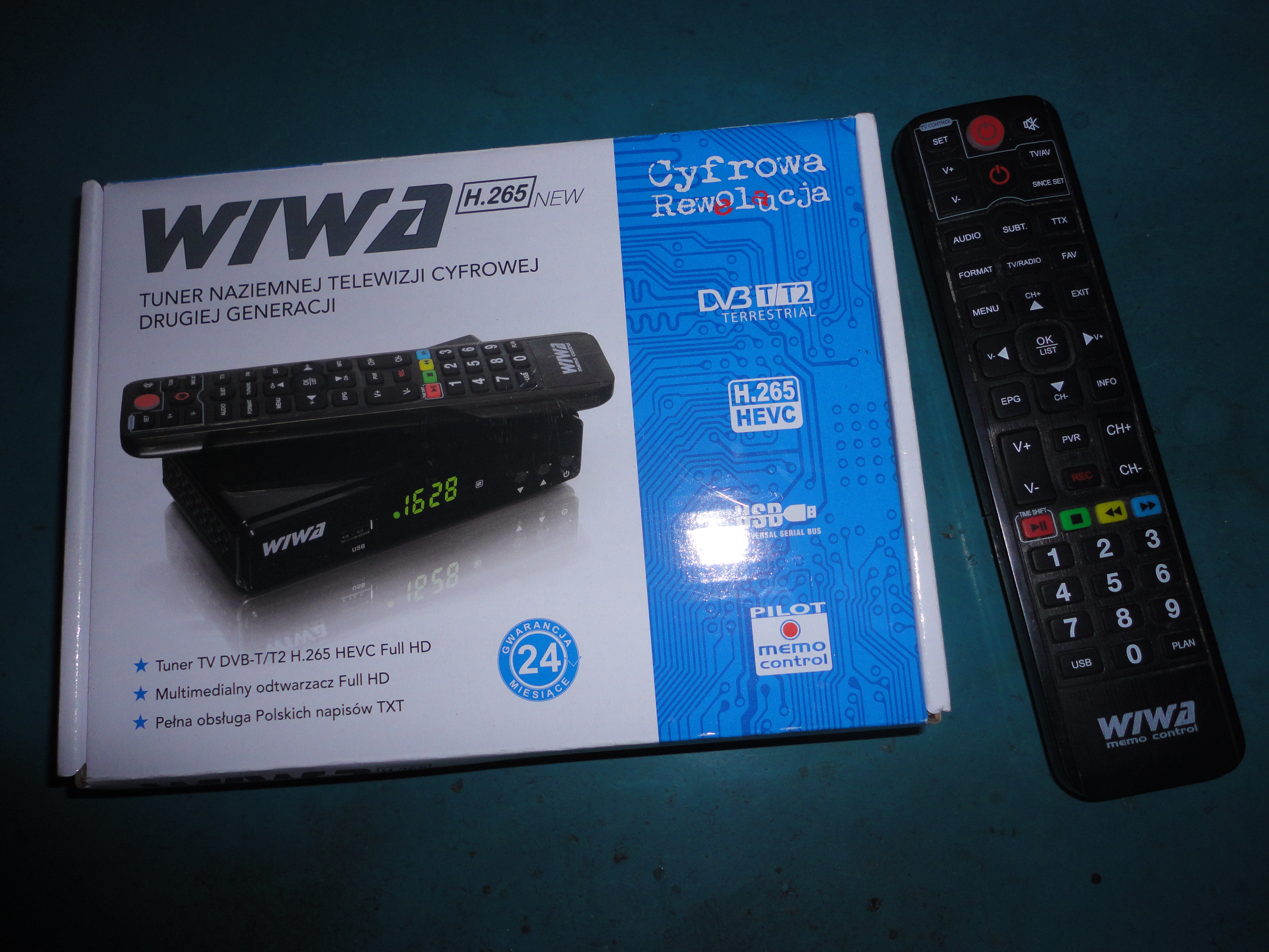 WIWA H265 tuner - the issue of updating via usb / network and network ...