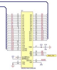 LPC4088 - Brak komunikacji z pamięcią NOR Flash S29GL064 pod arm-none ...