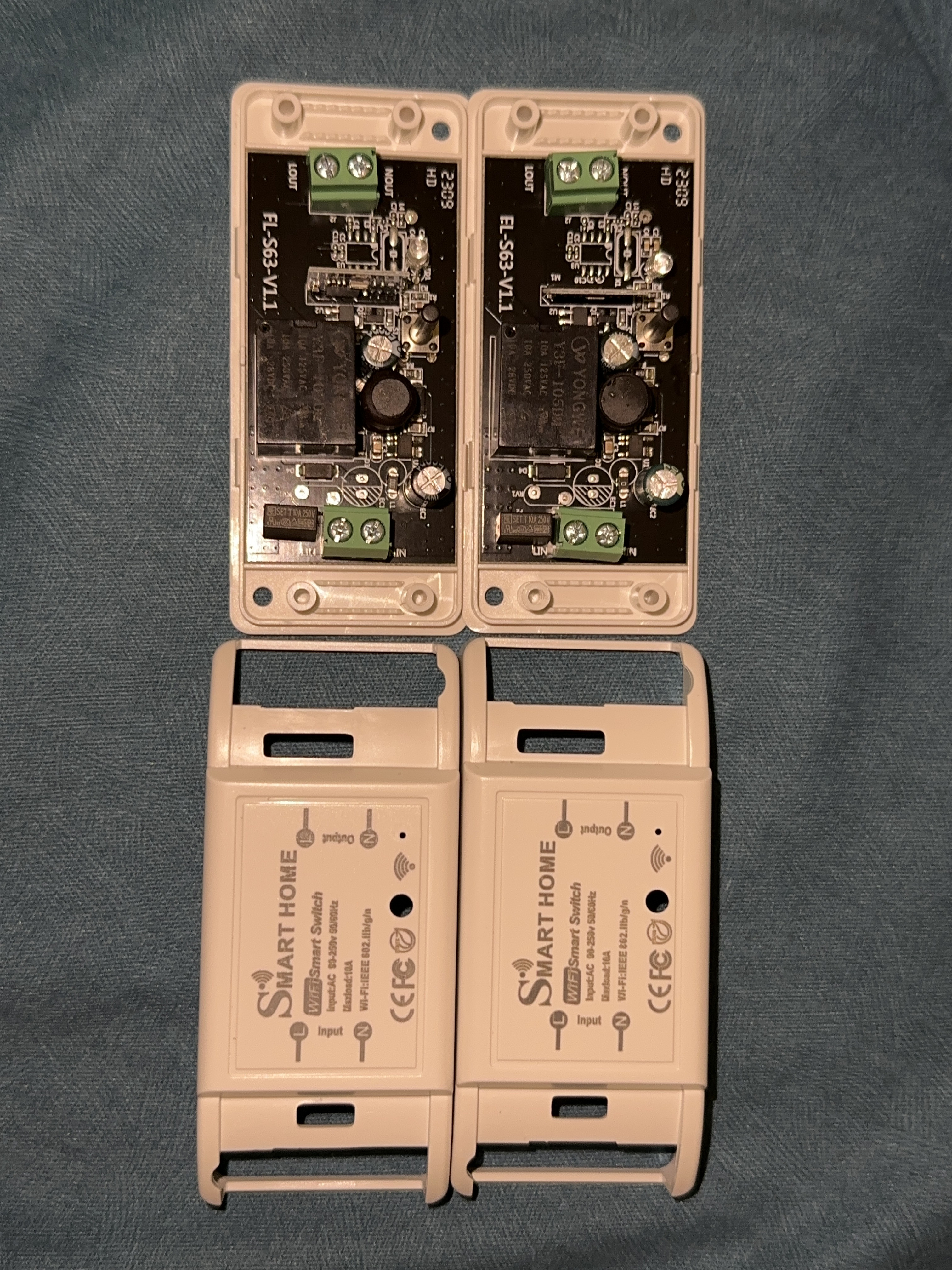 Teardown of 3 Generic Smart Switch Variants with ESP8265 10A TYWE2S ...