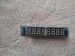 Timer z wykorzystaniem Arduino i wyświetlacza 7 segmentowego MAX7219