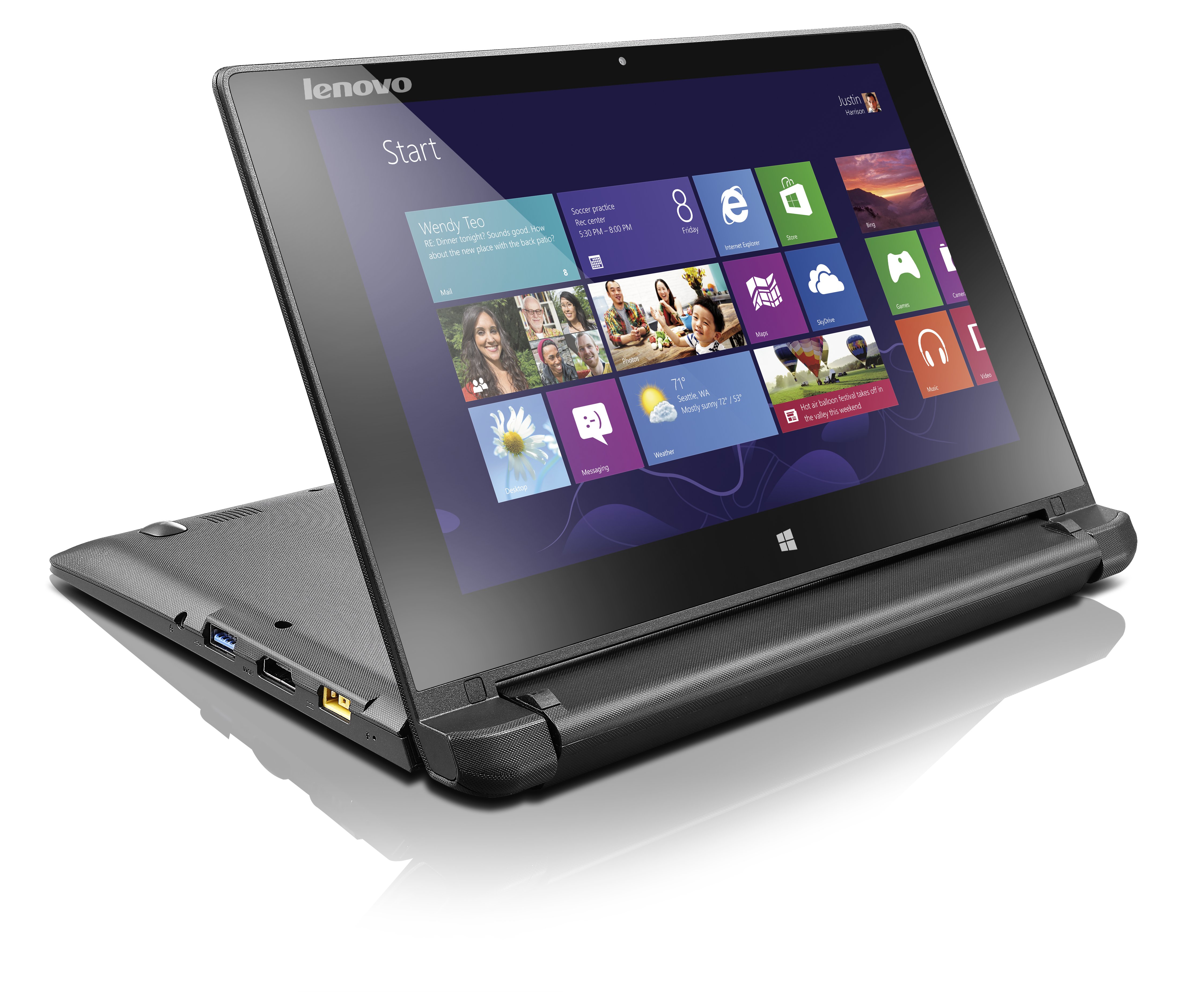 Lenovo Flex 10 - subnotebook z 10,1" ekranem dotykowym i Windows 8.1