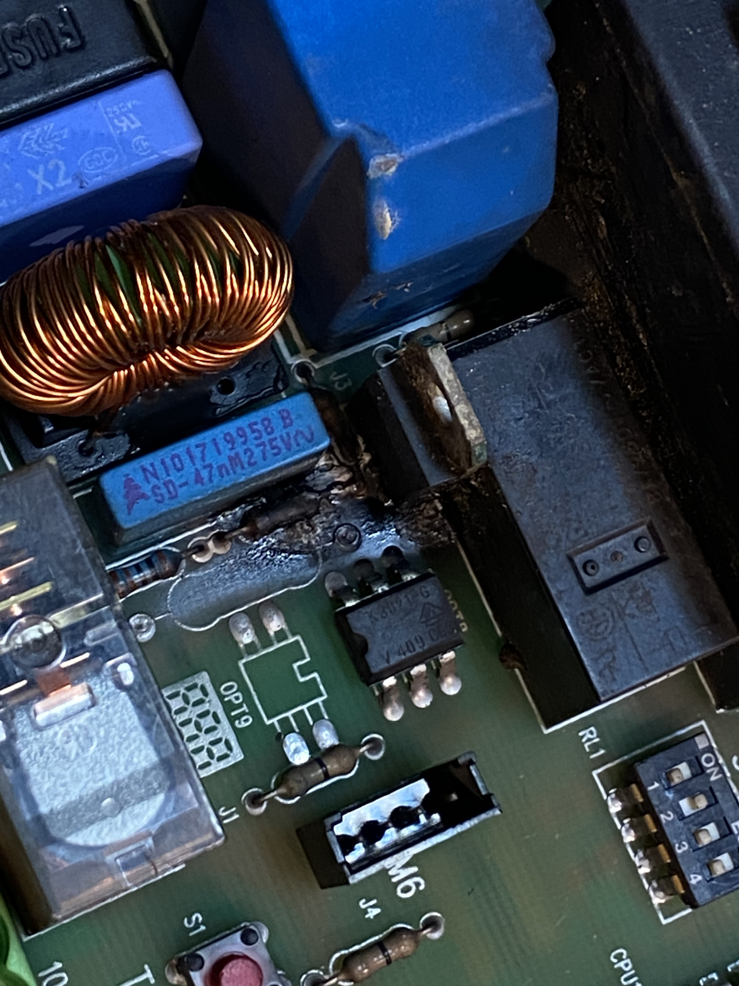 LiftMaster LM50 potrzebna identyfikacja elementów PCB lub schemat