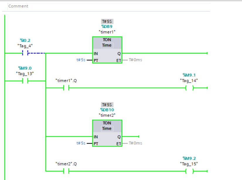 Simatic S7-1200 - Problem z działaniem nowych timerów TON, CPU 1215C ...
