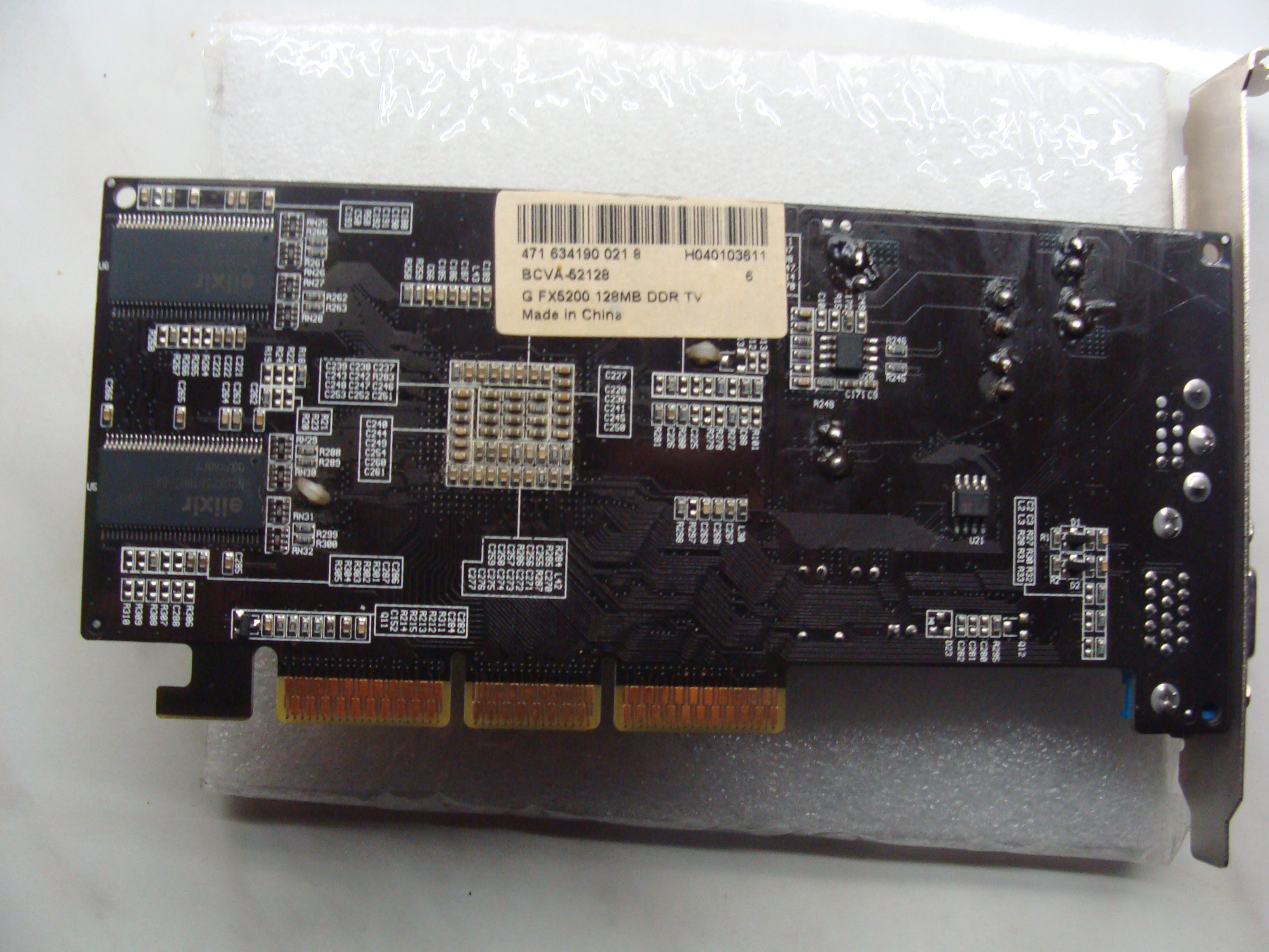 Sprzedam karty: GF9400GT, Radeon 9550, nVidia FX5200 AGP/PCI-E