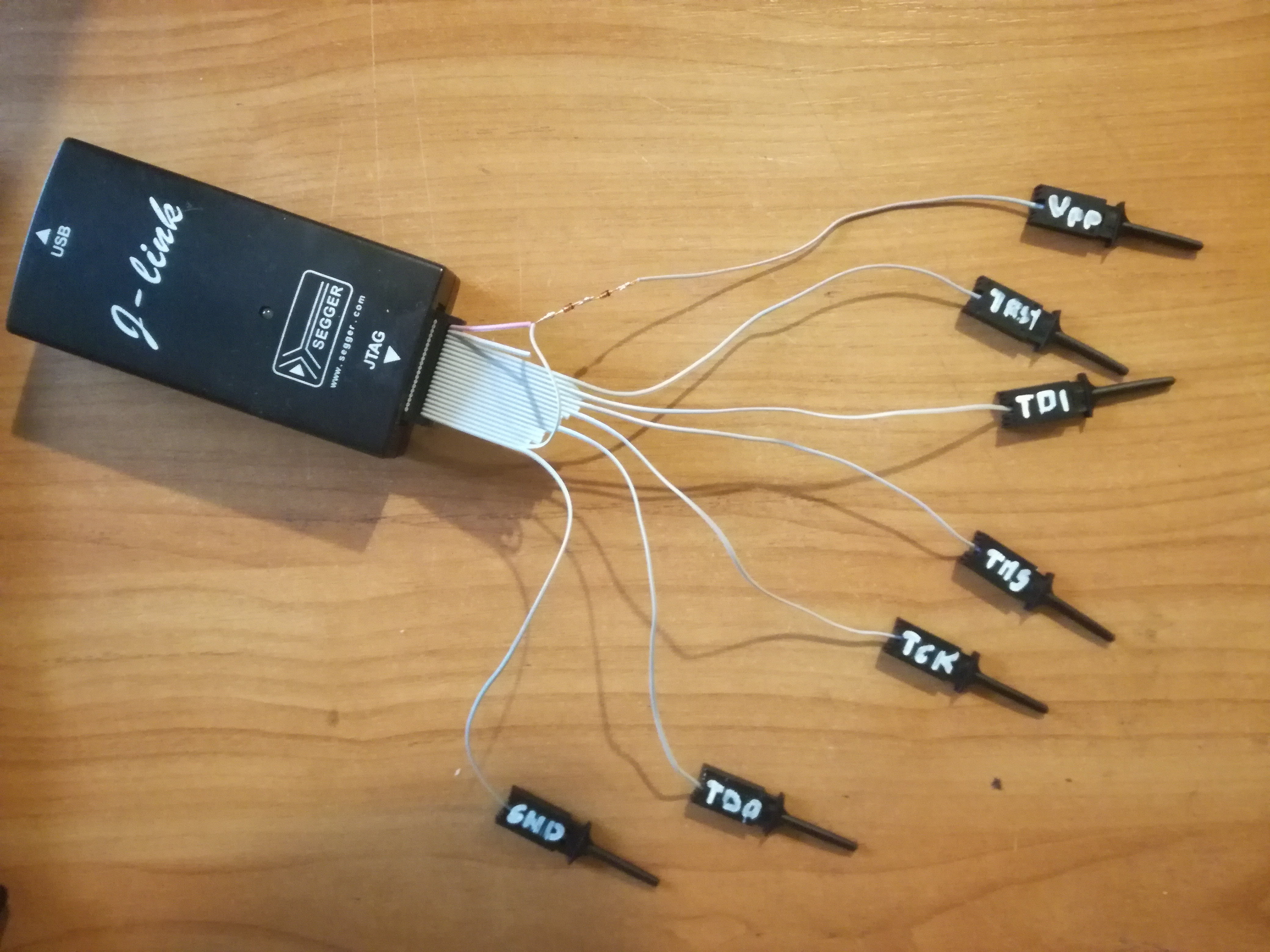 Procesor SPC560P50 często spotykany - programowanie J-link