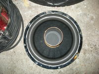 LIB/LIB-1212/subwoofer - Połamany kosz głośnika, podwójna skrzynia ...