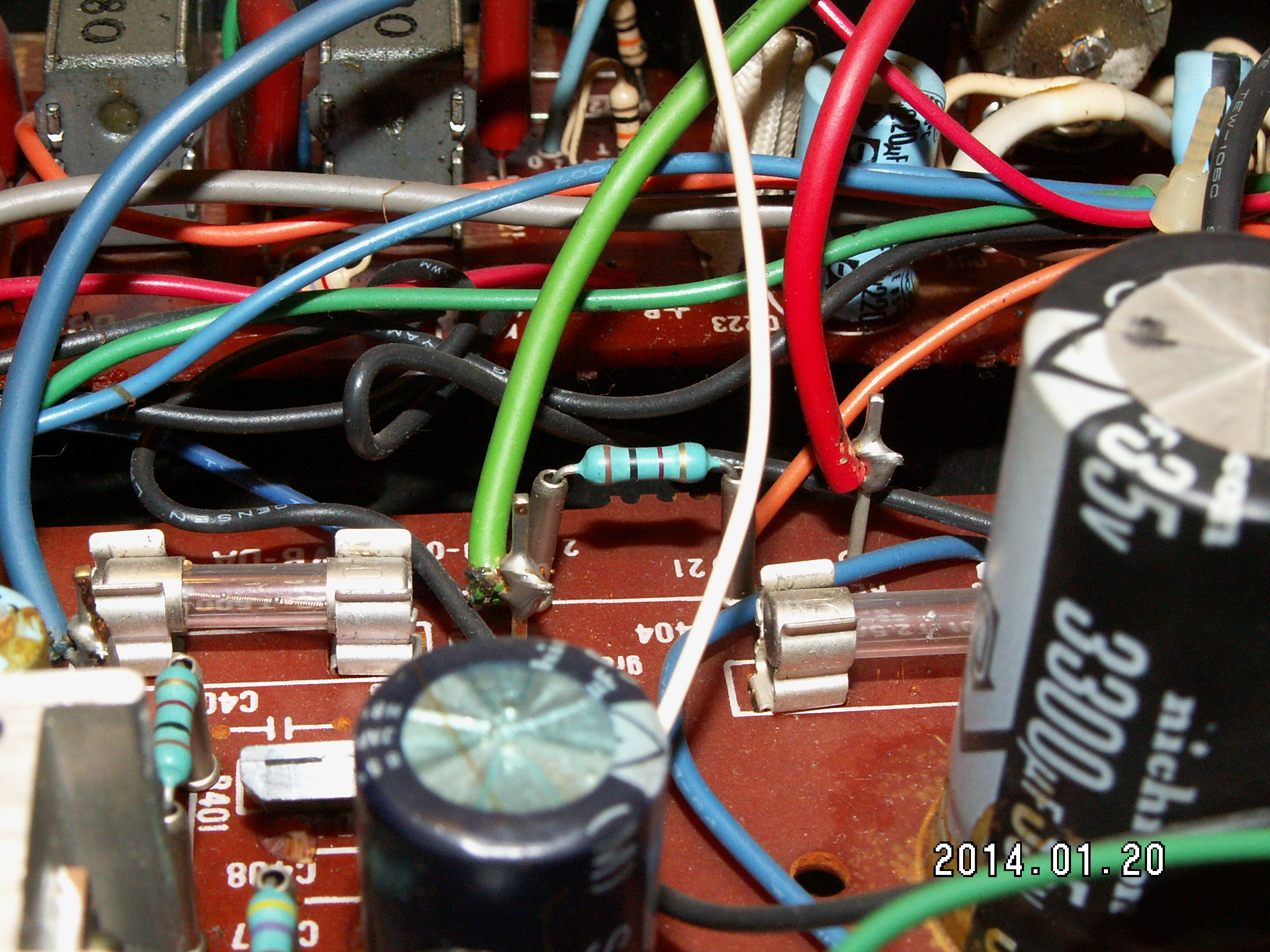 Teleton A380 - Jaki tranzystor i dioda Zenera do wzmacniacza?